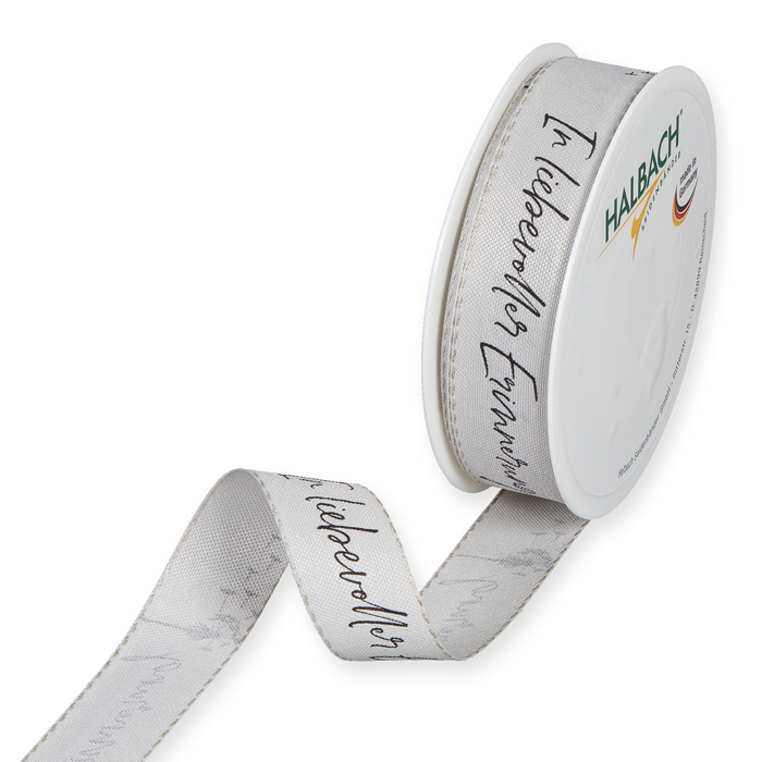 Crape Ribbon » For your business | Halbach Seidenbänder